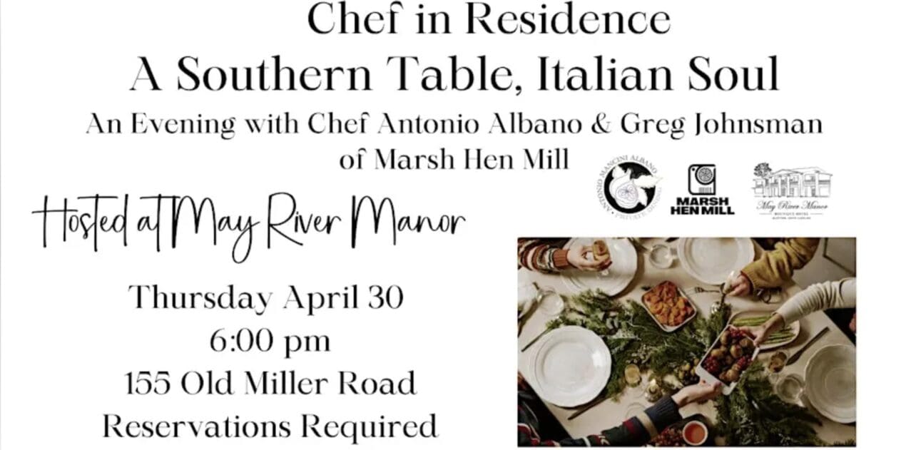 A Southern Table, Italian Soul w/Chef Antonio Albano and Greg Johnsman ...